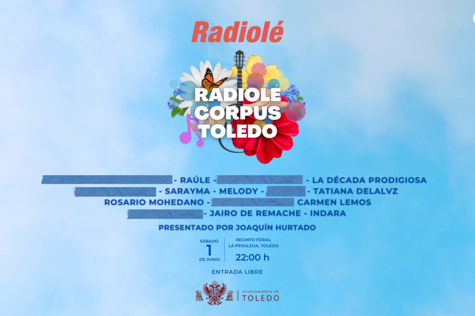 Radiolé celebra un gran festival en Toledo dentro de las fiestas del ...
